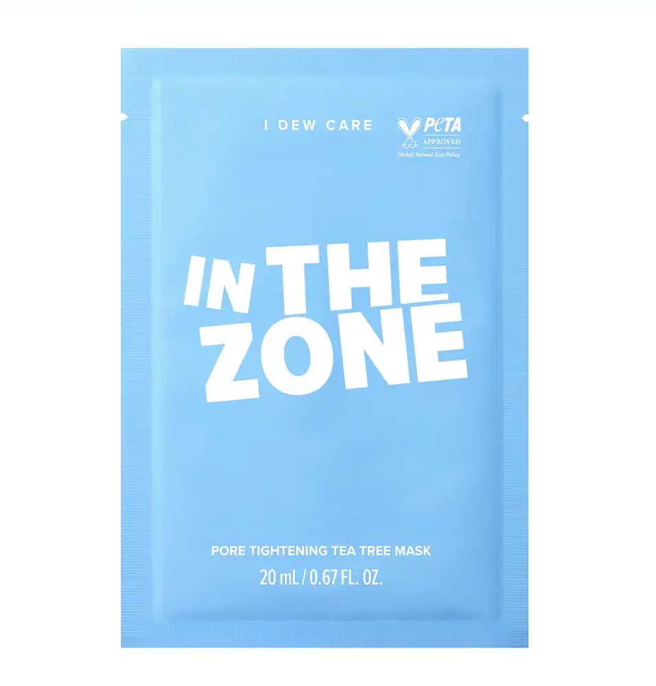 I Dew Care In The Zone Sheet Mask (Ingredients Explained)