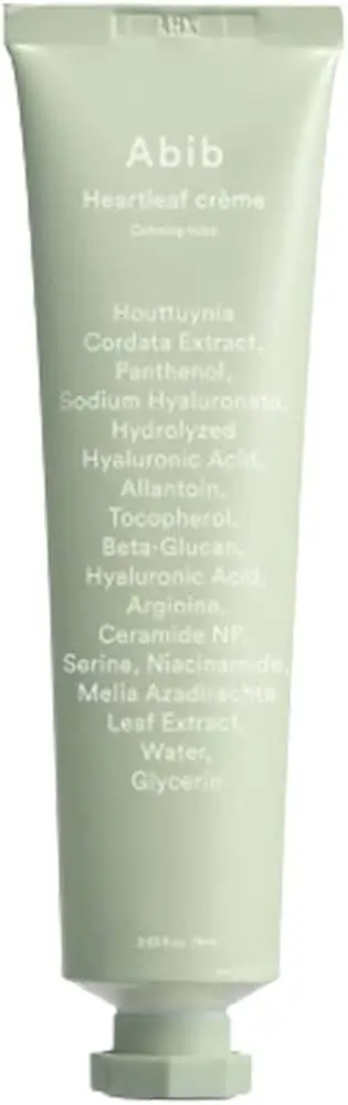 Abib Heartleaf Crème Calming tube (Ingredients Explained)