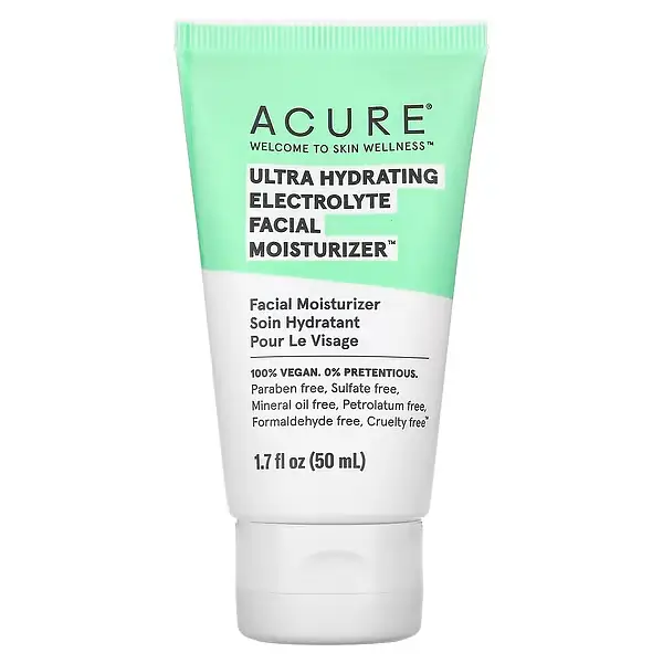 Acure Ultra Hydrating Electrolyte Facial Moisturizer (Ingredients