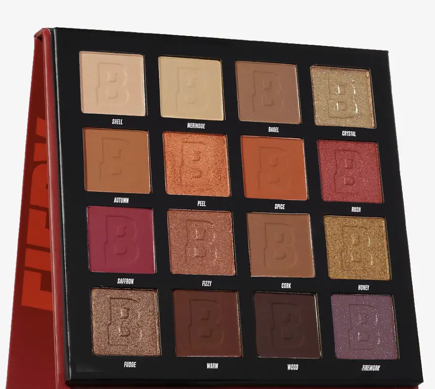 Beauty Bay Fiery 2.0 16 Colour Palette (Ingredients Explained)