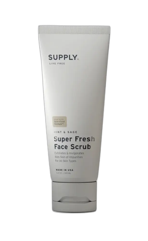 Supply Super Fresh Face Scrub (Ingredients Explained)