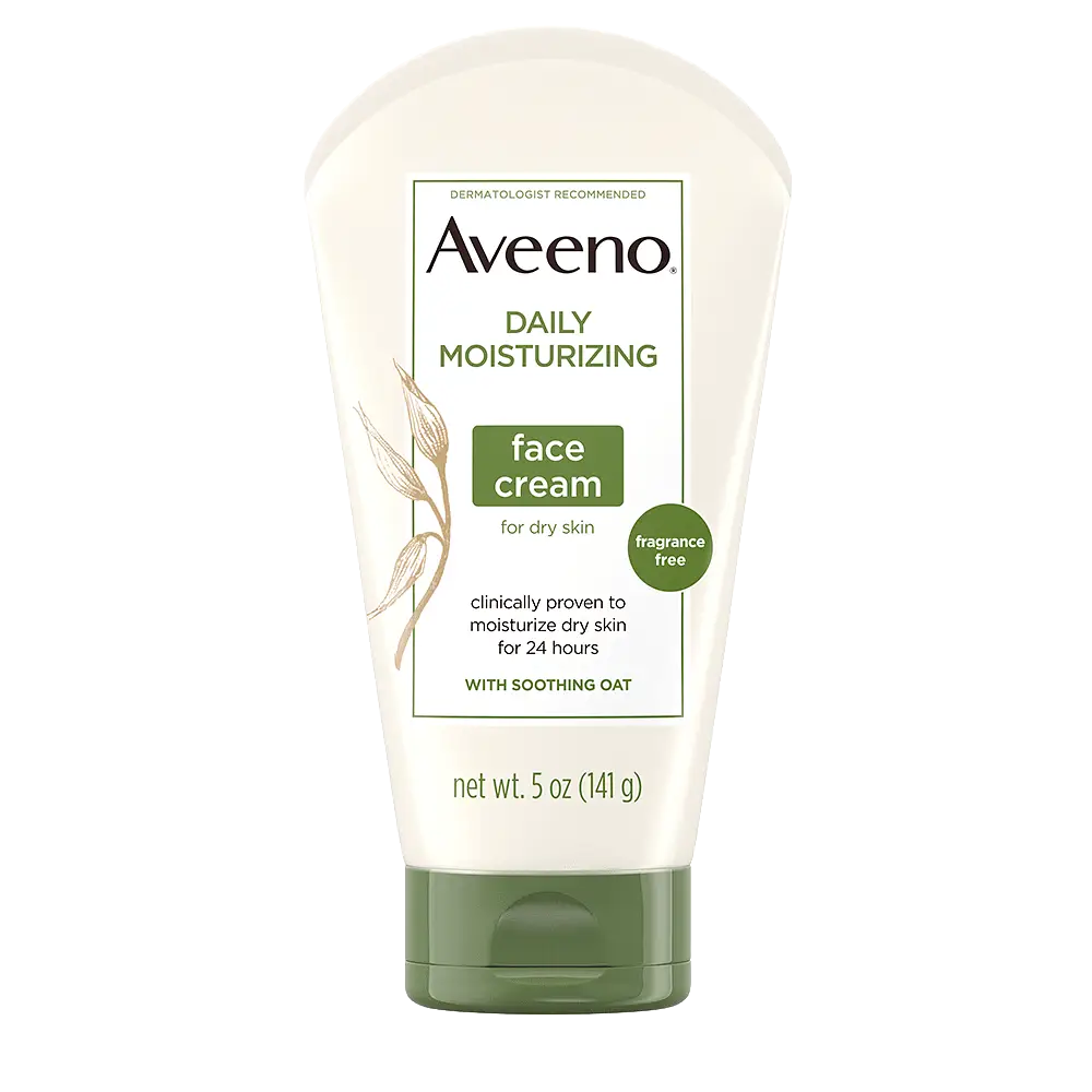 Aveeno Daily Moisturizing Face Cream for Dry Skin Ingredients