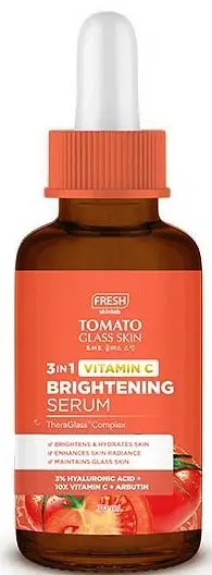 Fresh Skinlab Tomato Glass Skin 3 In 1 Vitamin C Brightening Serum