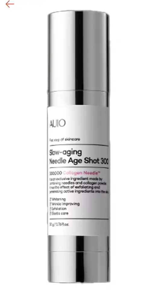 Auio Slow-aging needle age shot 300 (Ingredients Explained)