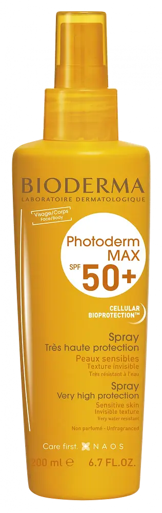 Bioderma Photoderm Max Sunscreen Spray SPF 50+ (Ingredients Explained)