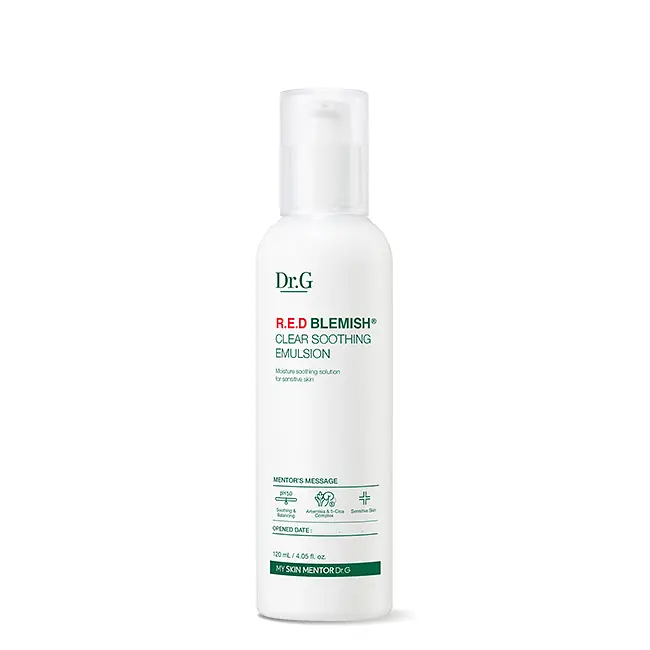 Dr.G Red Blemish Clear Soothing Emulsion (Ingredients Explained)