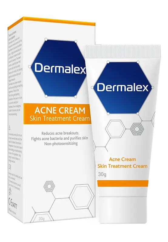 Dermalex Acne Cream Skin Treatment Cream (Ingredients Explained)