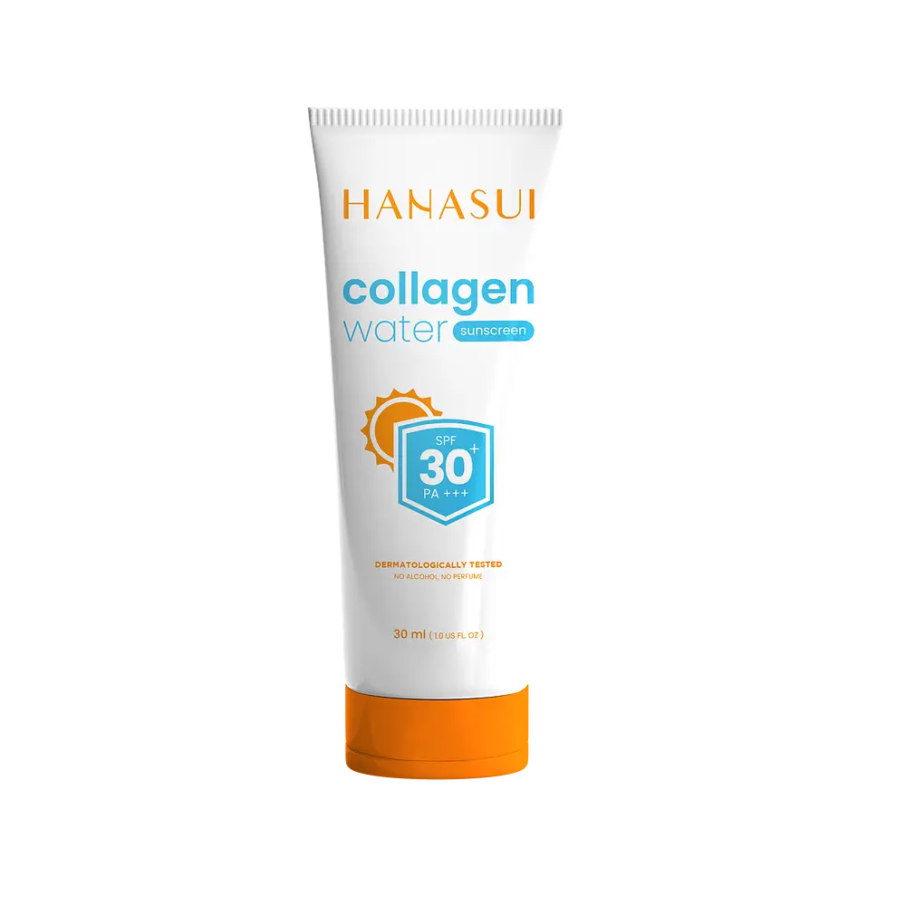 Hanasui Collagen Water Sunscreen SPF 30+ PA+++ (Ingredients Explained)