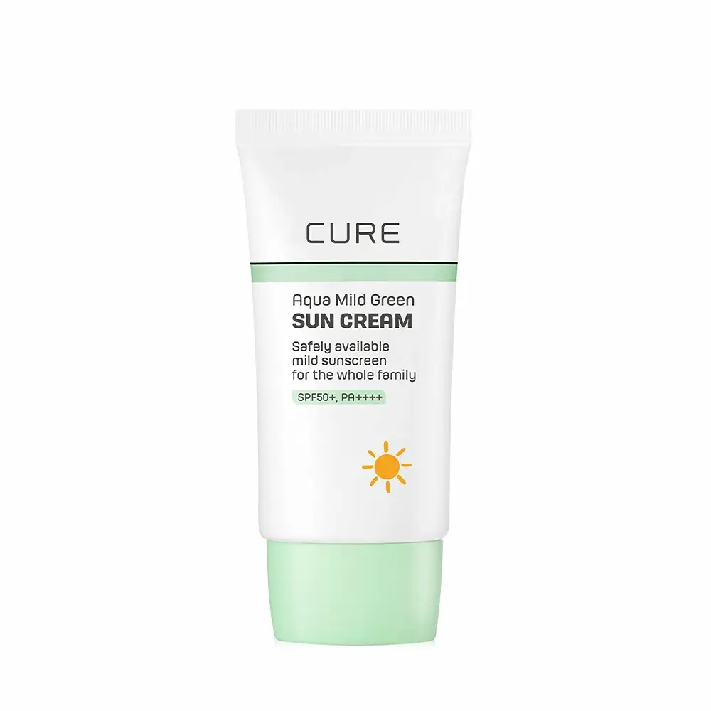 Cure Aqua Mild Green Sun Cream SPF 50+ (Ingredients Explained)