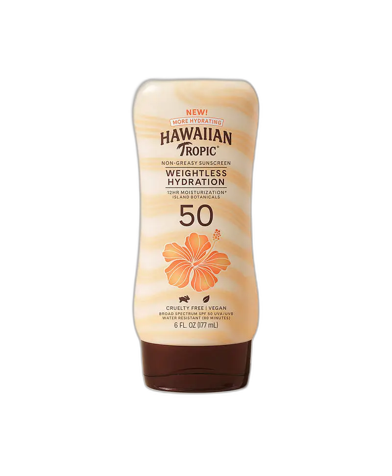 Hawaiian Tropic Weightless Hydration Sunscreen SPF 50 (Ingredients