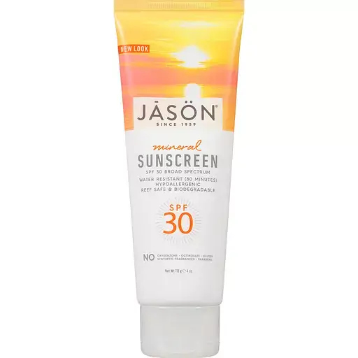 Jason Skincare Mineral Sunscreen SPF 30 Broad Spectrum (Ingredients