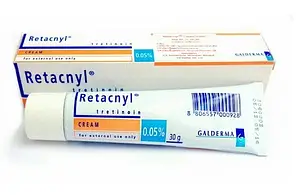 Galderma Retacnyl (Tretinoin) 0.025% Cream (Ingredients Explained)