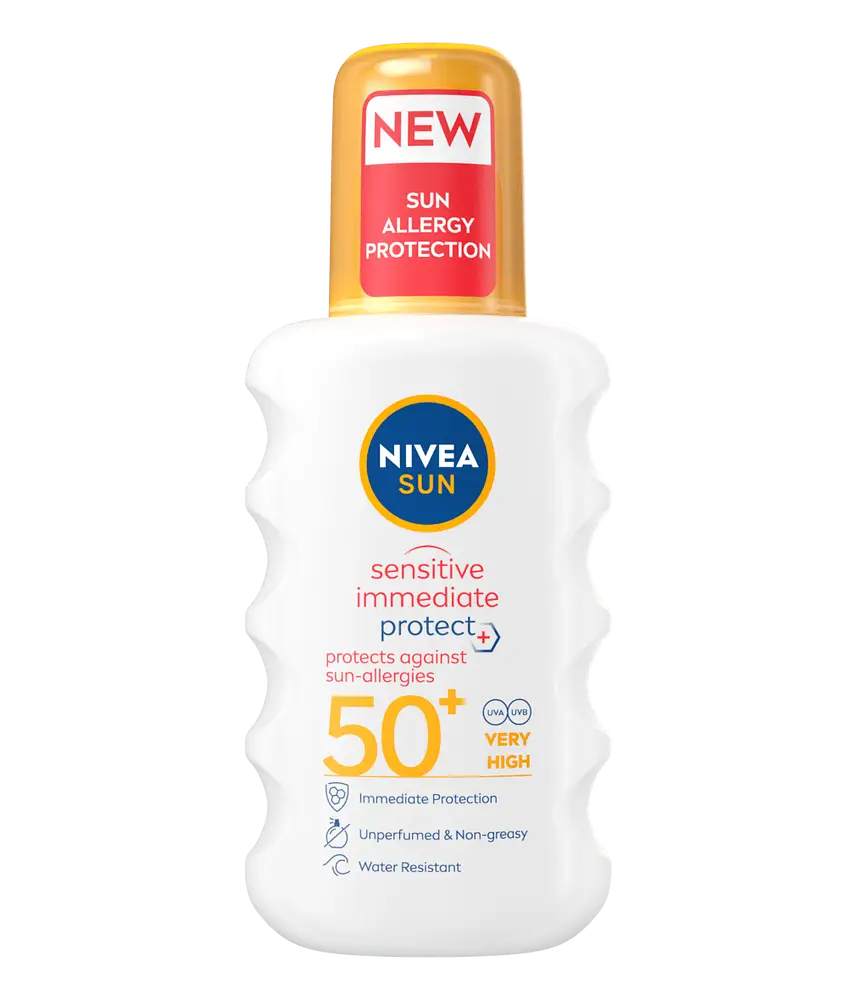 Nivea Sun Protect & Sensitive Protective Sunscreen Spray SPF 50+