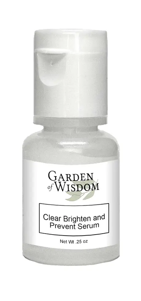 Garden of Wisdom Clear, Brighten, And Prevent Serum (Ingredients