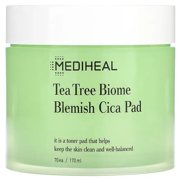 Mediheal Tea Tree Biome Blemish Cica Pad (Ingredients Explained)