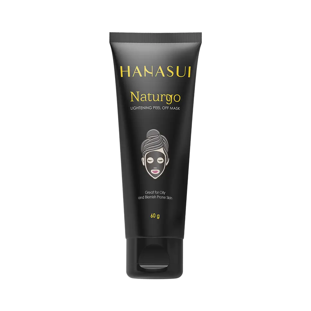 Hanasui Naturgo Peel Off Mask Black Tube (Ingredients Explained)