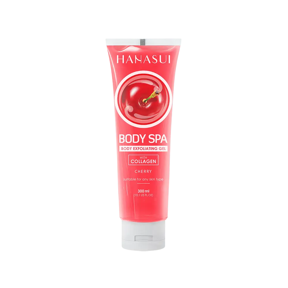 Hanasui Body Spa Exfoliating Gel Cherry (Ingredients Explained)