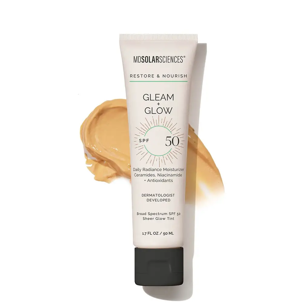 MDSolarSciences Gleam + Glow SPF 50 (Ingredients Explained)
