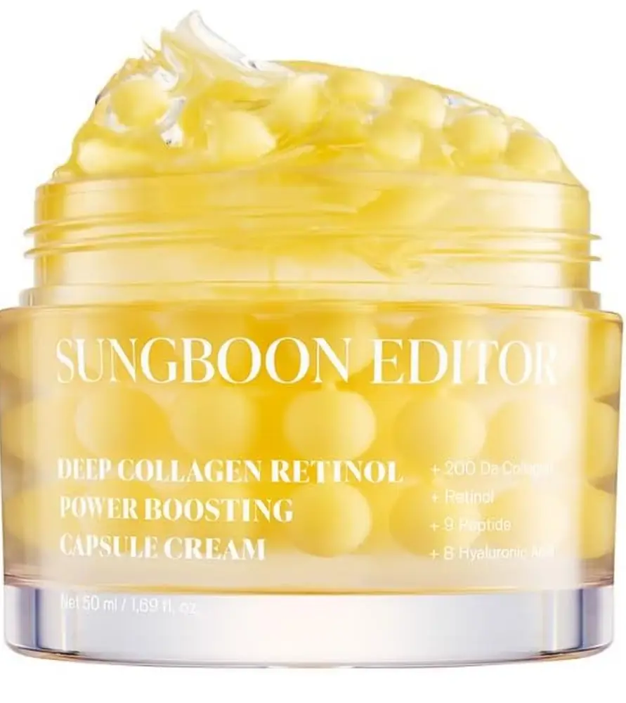 Sungboon Editor Deep Collagen Retinol Power Boosting Capsule Cream