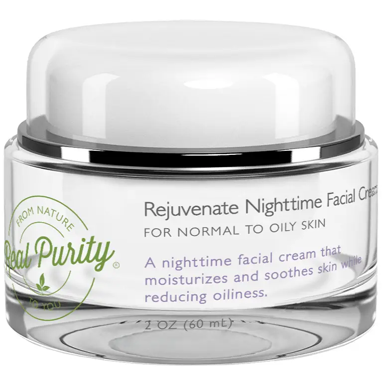 Real Purity Rejuvenate Nighttime Facial Cream (Ingredients Explained)