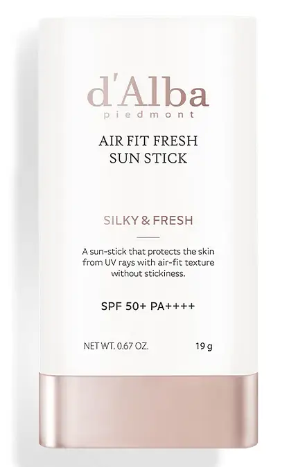 D'Alba Air Fit Fresh Sun Stick SPF50+ PA++++ (Ingredients Explained)