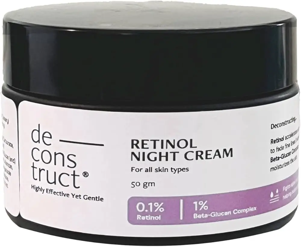 Deconstruct Retinol Night Cream (Ingredients Explained)