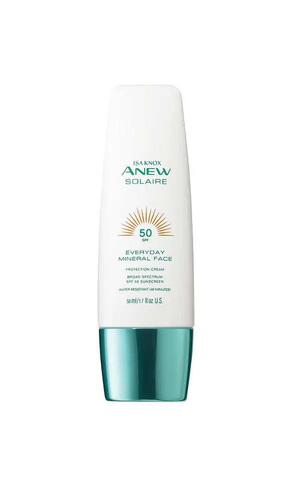 Isa Knox Anew Solaire Everyday Mineral Face Protection Cream SPF 50