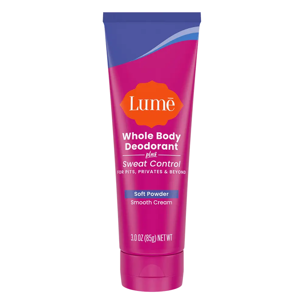 Lume Cream Tube Deodorant + Sweat Control - Soft Powder (Ingredients