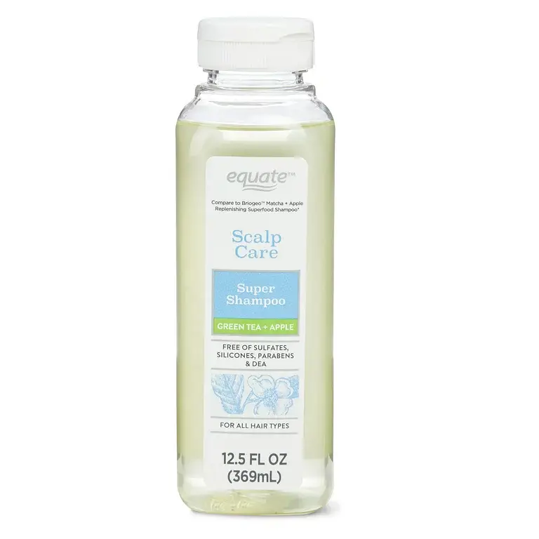 Equate Scalp Care Super Daily Shampoo with Green Tea + Apple