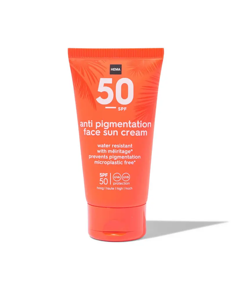 HEMA Anti Pigmentation Face Sun Cream SPF 50 (Ingredients Explained)