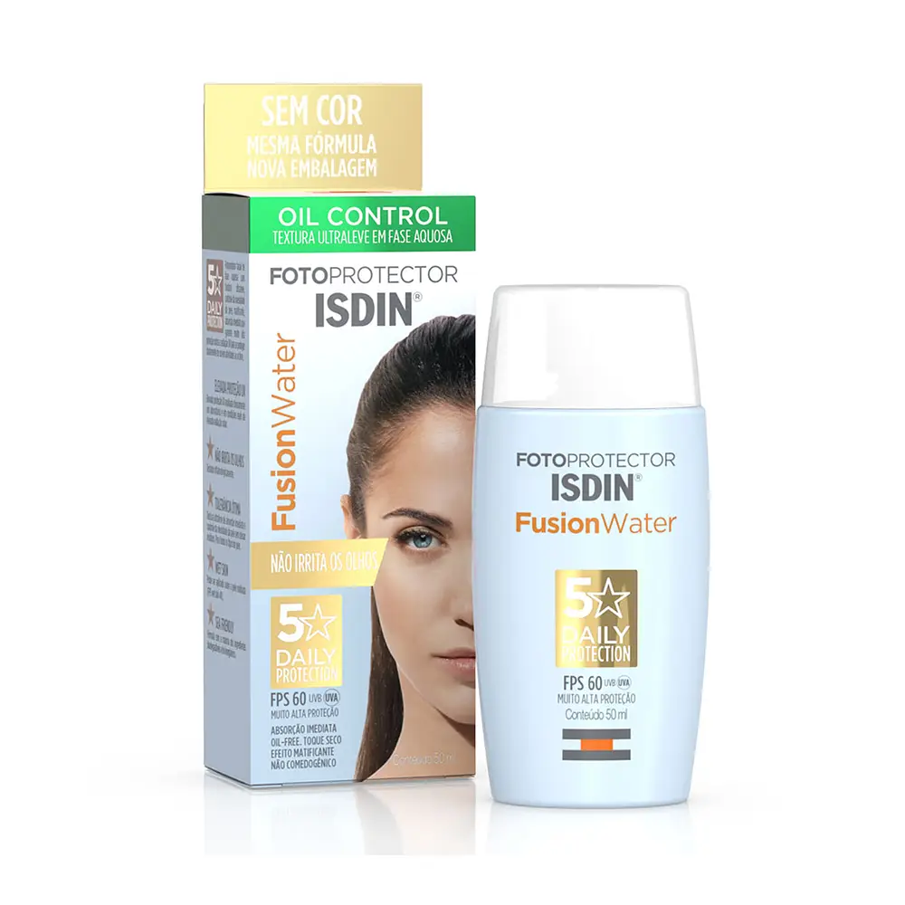 ISDIN Fotoprotector Fusion Water FPS 60 (Ingredients Explained)