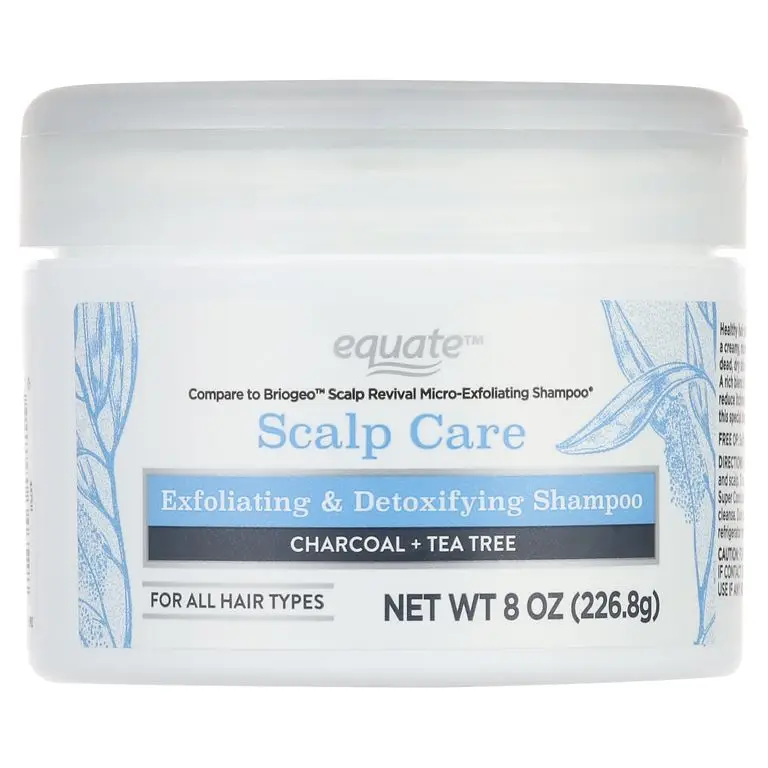 Equate Scalp Care Exfoliating & Detoxifying Daily Shampoo with