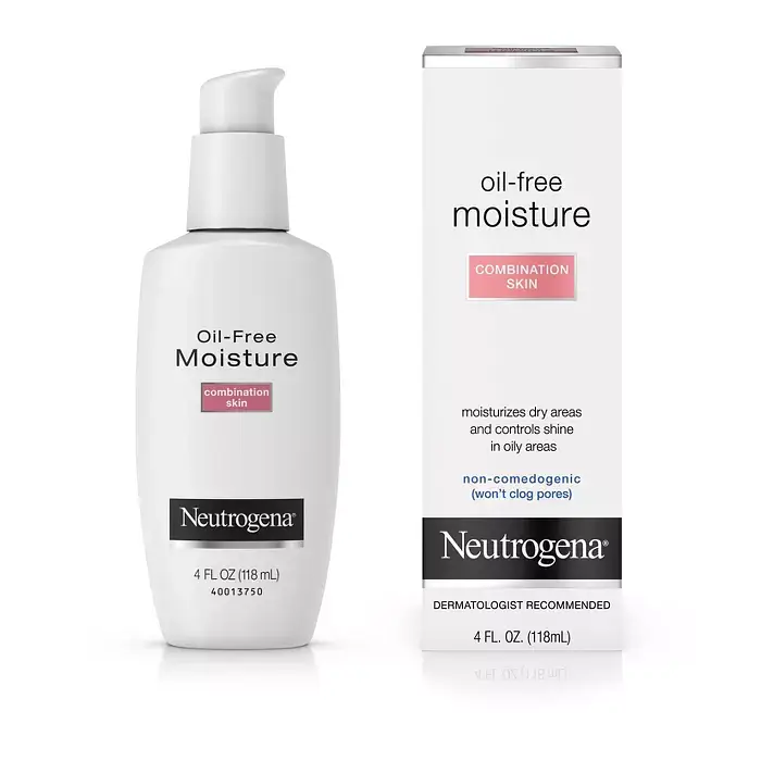 Neutrogena Oil Free Face Neck Moisturizer for Combination Skin