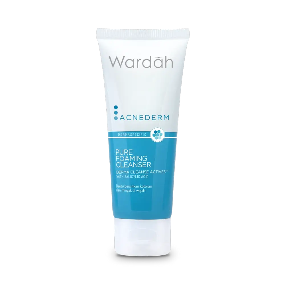 Wardah Acnederm Pure Foaming Cleanser (Ingredients Explained)