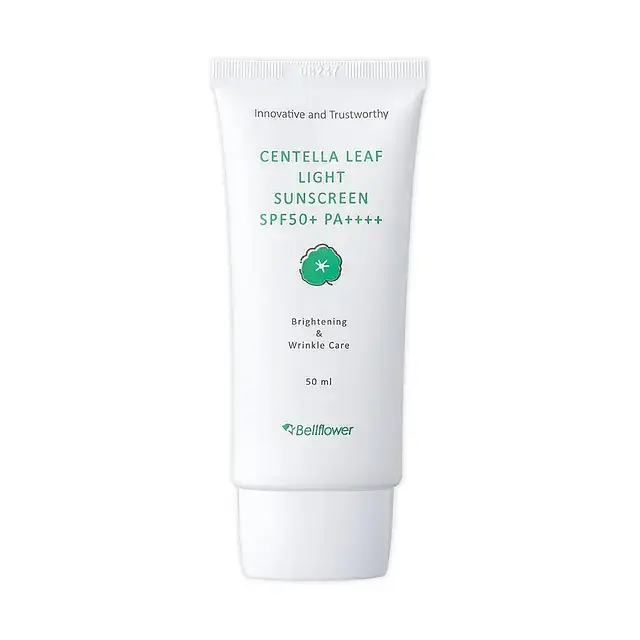 Bellflower Centella Leaf Light Sunscreen SPF 50+ (Ingredients