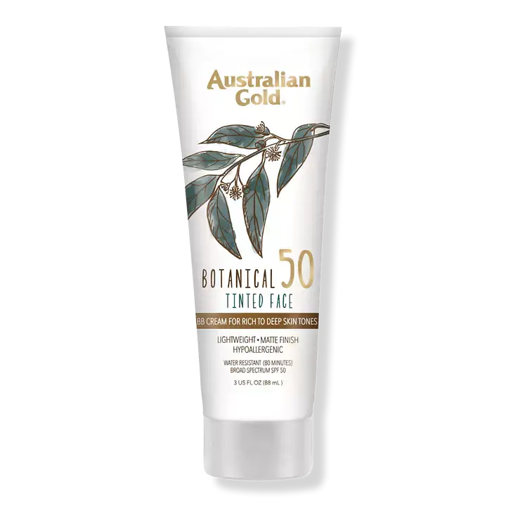 Australian Gold Botanical SPF 50 Tinted Face Ingredients Explained