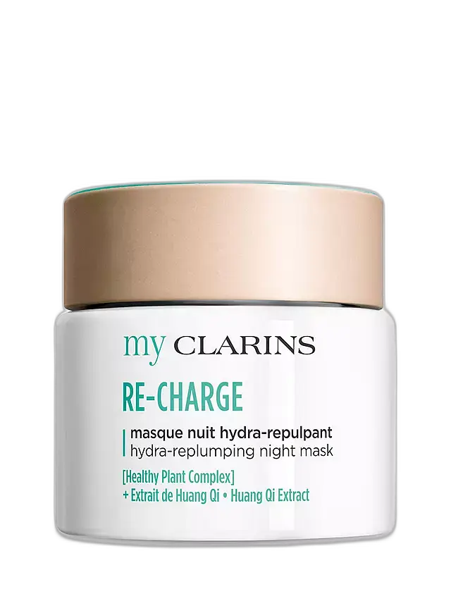 Clarins Re-Charge Hydra-Replumping Night Mask (Ingredients Explained)