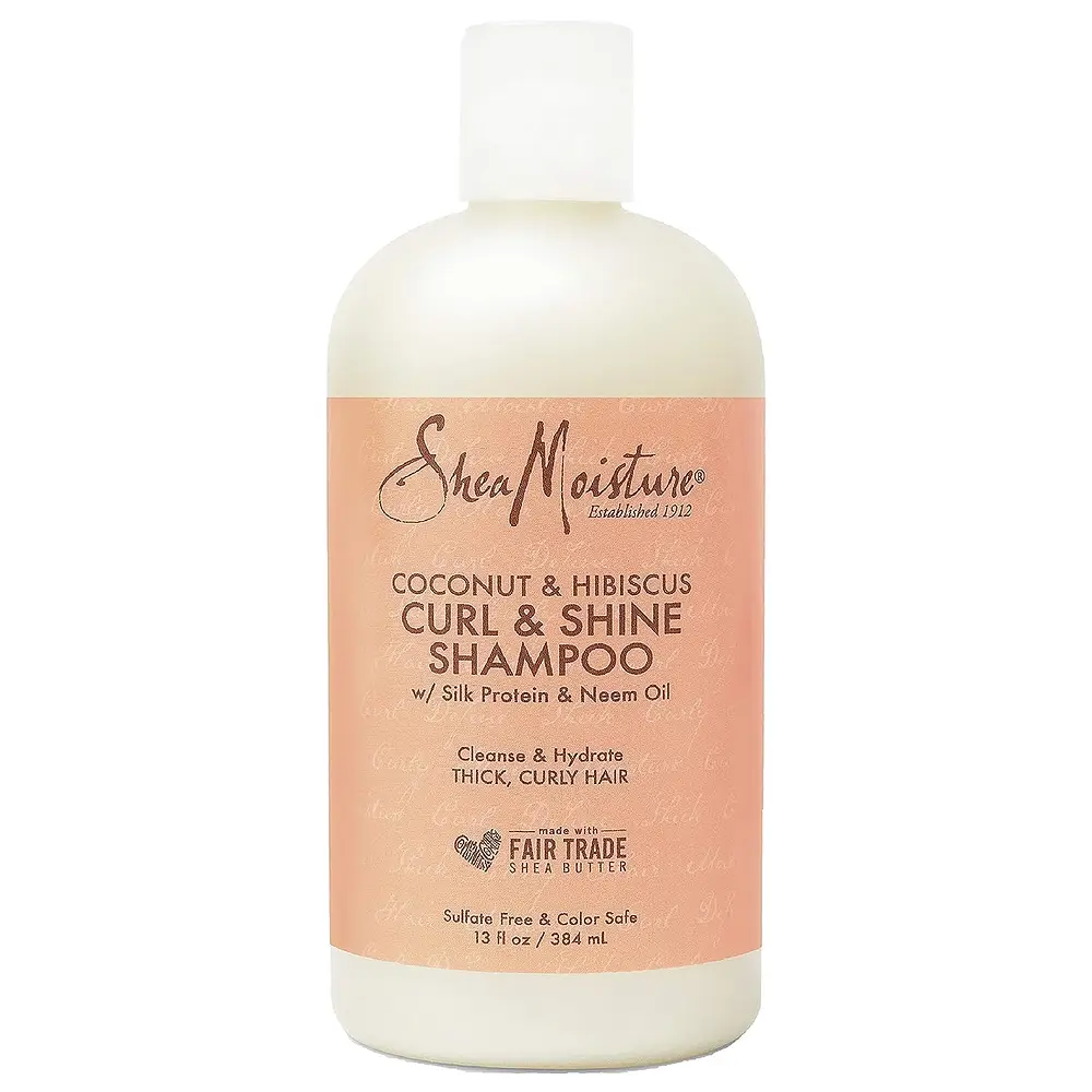 Shea Moisture Coconut & Hibiscus Curl & Shine Shampoo (Ingredients