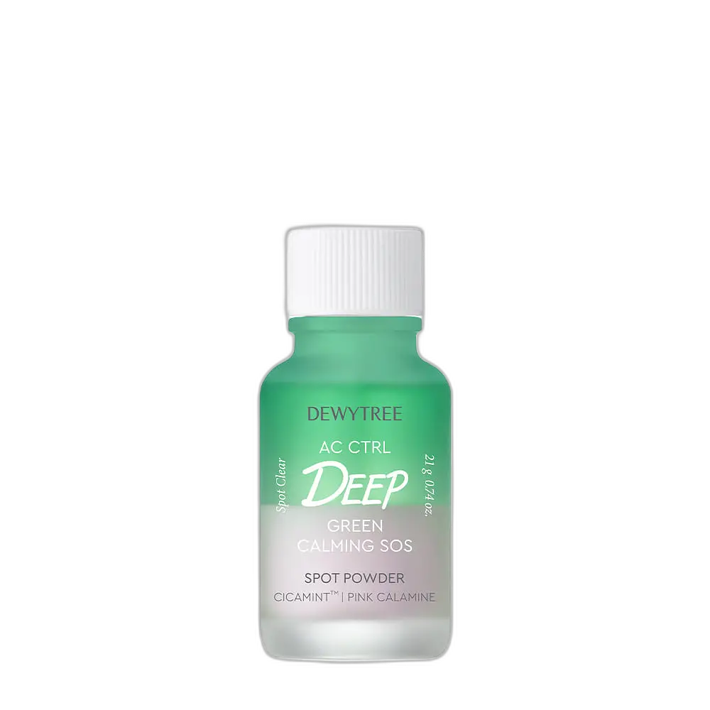DEWYTREE AC CTRL Deep Green Calming SOS Spot Powder (Ingredients