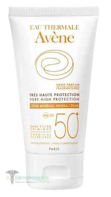 Avène Mineral Cream SPF 50+ (Ingredients Explained)