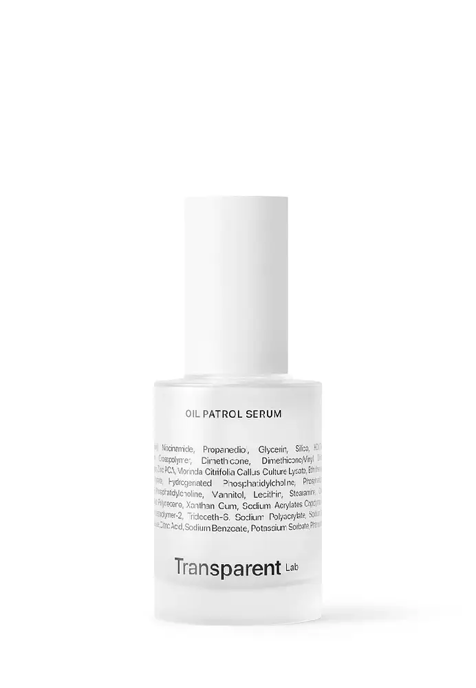 Transparent Lab Oil Patrol Serum (Ingredients Explained)