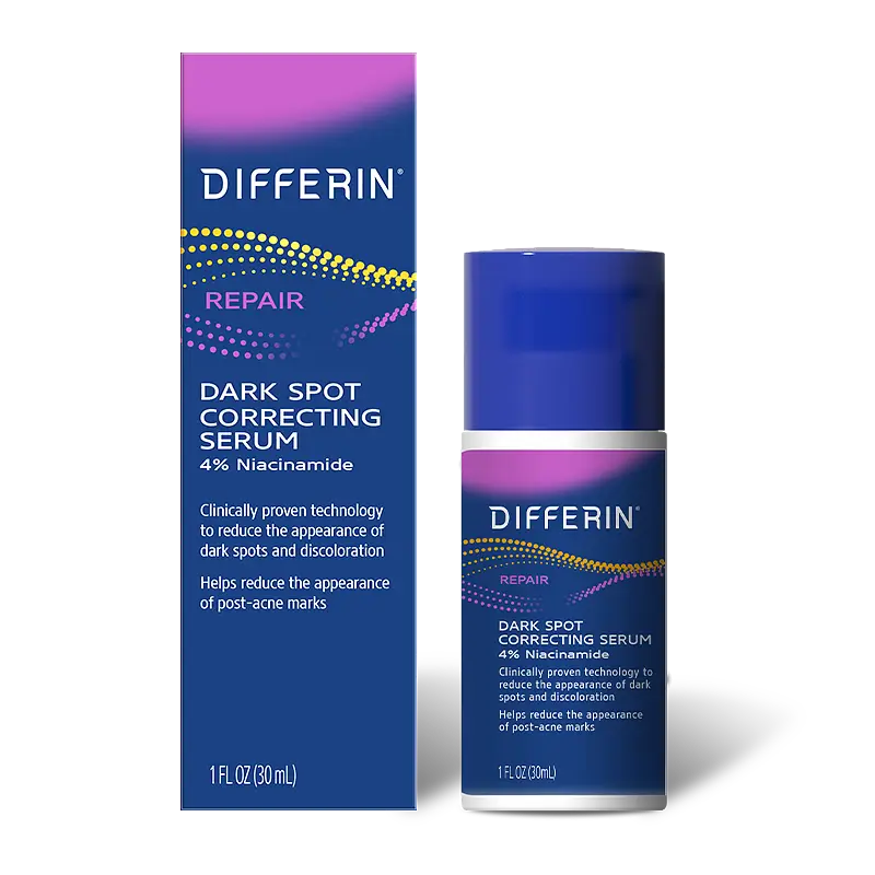 Differin Dark Spot Correcting Serum 4% Niacinamide (Ingredients