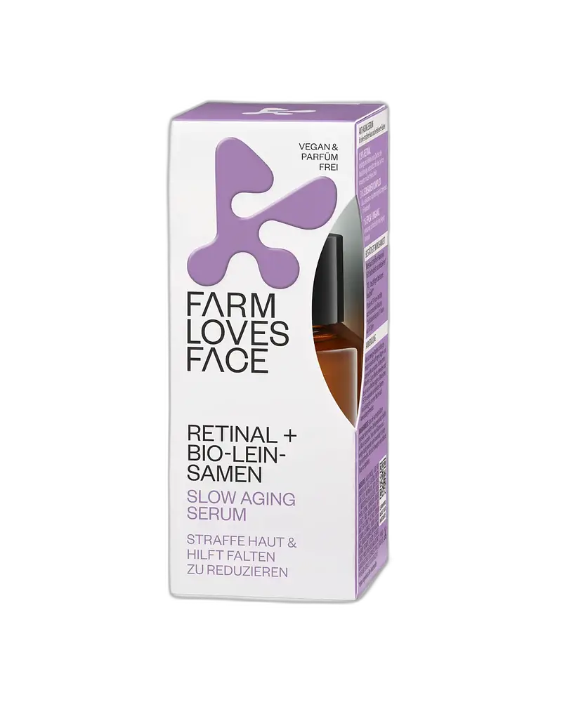 Farm Loves Face Retinal + Bio-Leinsamen Slow Aging Serum (Ingredients