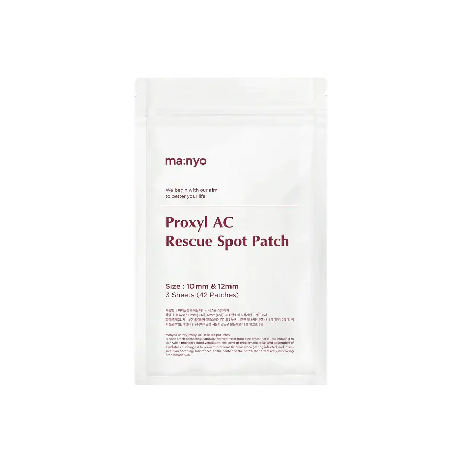 ma:nyo Proxyl AC Rescue Ampoule Spot Patch (Ingredients Explained)
