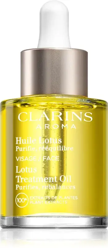 Clarins Lotus Face Treatment Oil (Ingredients Explained)
