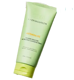 Bring Green Artemisia Cera Calming Moisture pH Balance Cleansing Foam