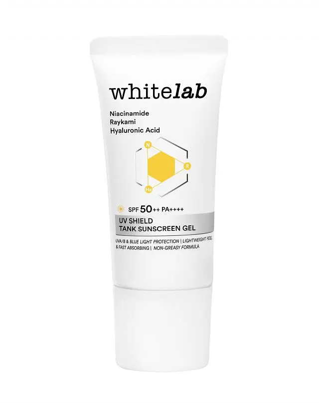 Whitelab UV Shield Tank Sunscreen Gel SPF 50++ PA++++ (Ingredients