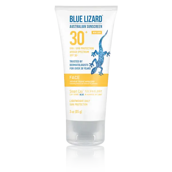 Blue Lizard Face Mineral-Based Sunscreen SPF 30+ (Ingredients