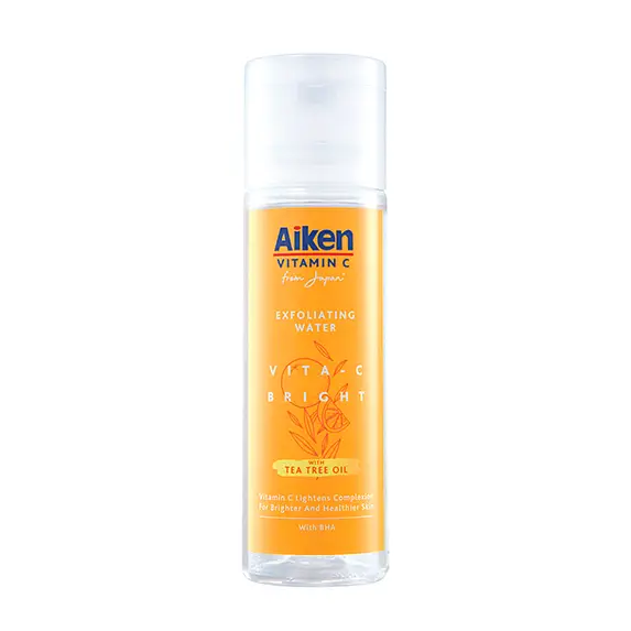 Aiken Vita-C Brightening Exfoliating Water (Ingredients Explained)