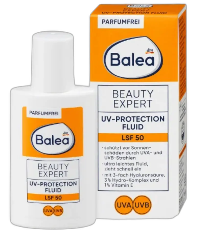 Balea Beauty Expert UV-Protection Fluid SPF 50 (Ingredients Explained)